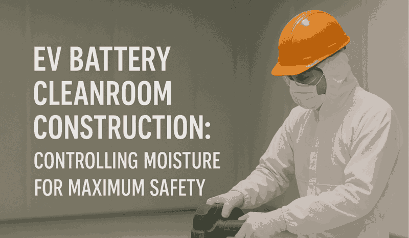 EV Battery Cleanroom Construction | Ultrapure Technology