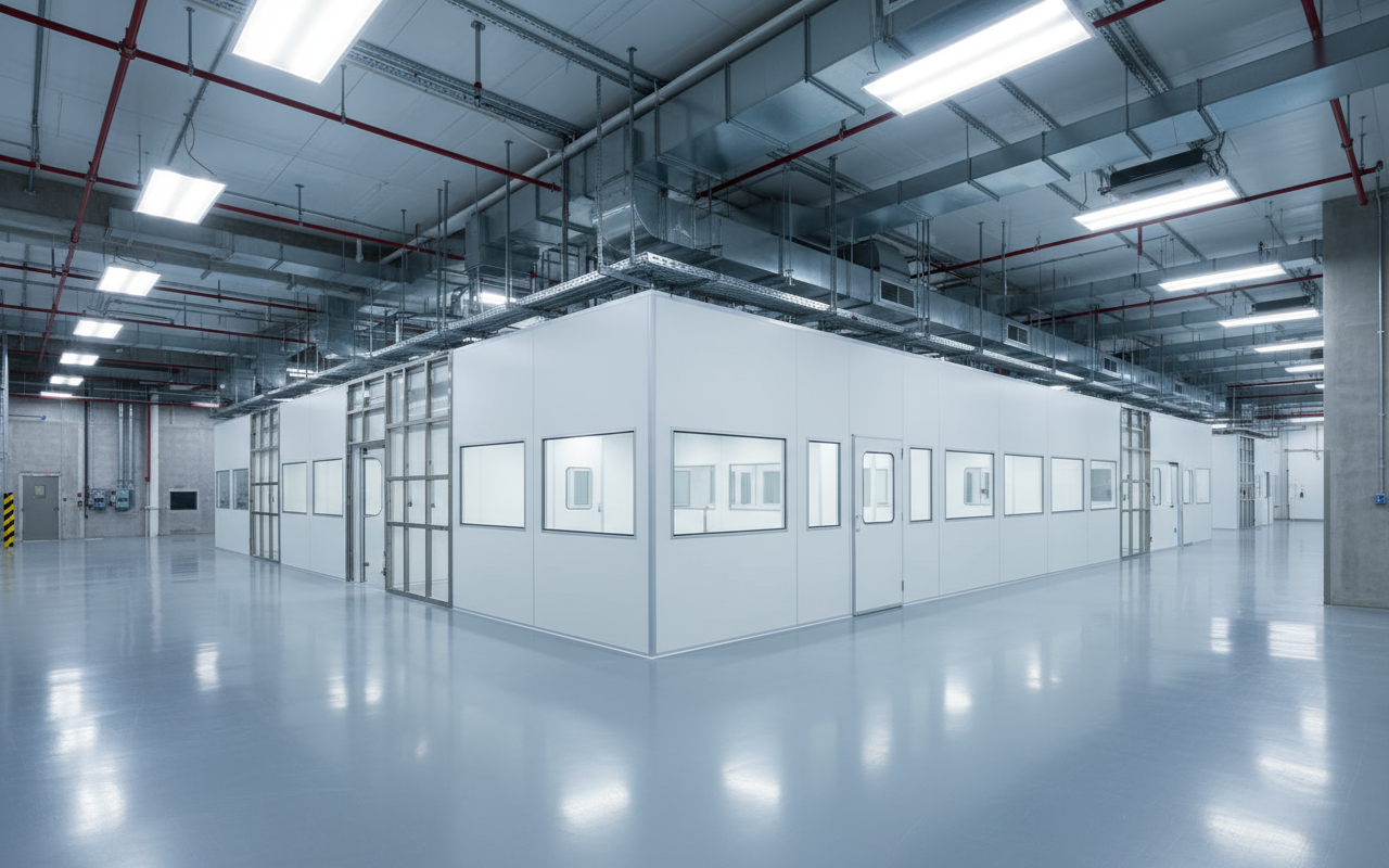 Semiconductor Cleanrooms: Design & Contamination Control