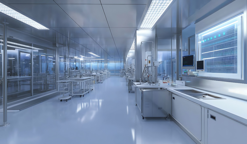 Pharmaceutical clean room classification with GMP and ISO 14644